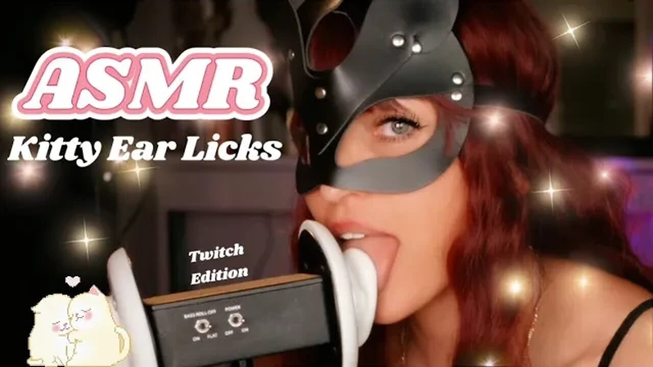 ASMR Gina Carla 😸 Meow! Ear Licks!