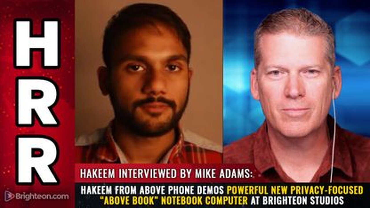 Hakeem from Above Phone demos powerful new privacy-focused “ABOVE BOOK ...