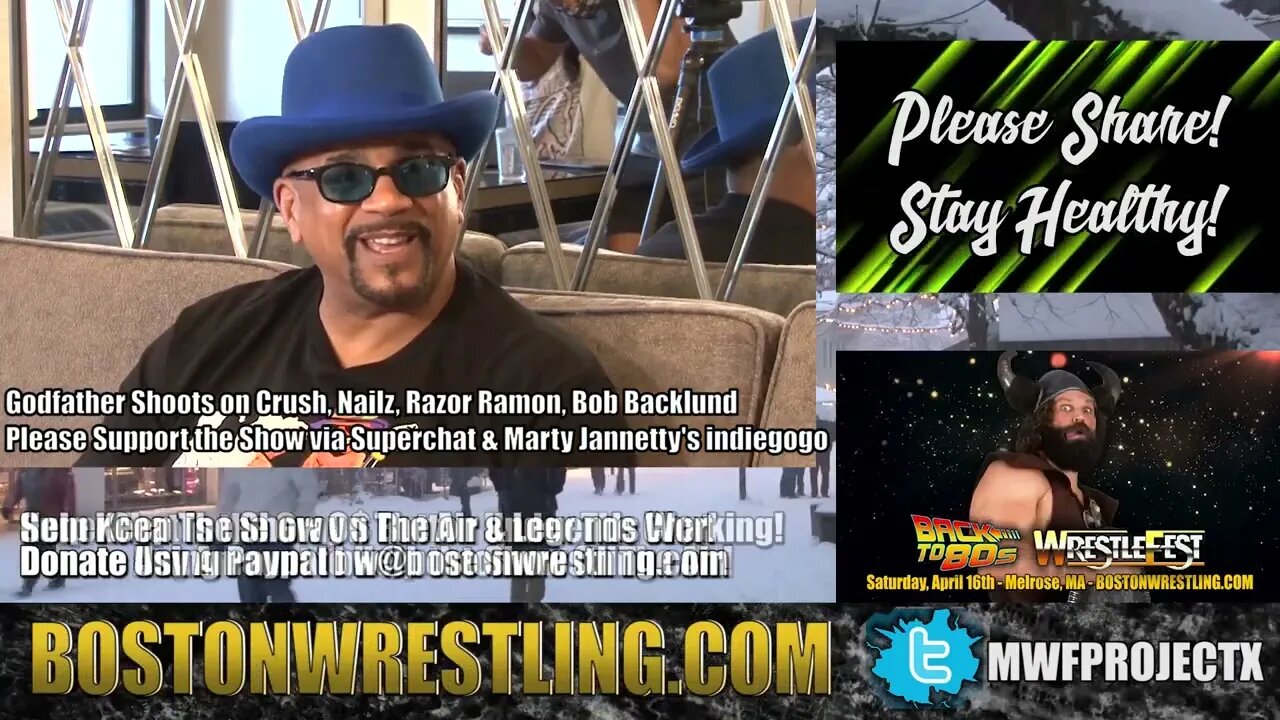 The Godfather Shoots on WWF 1992, Crush, Nailz, Razor Ramon, Yokozuna ...