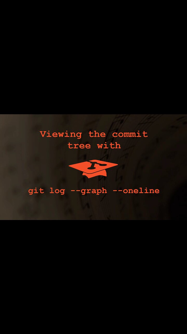 Git Quick: git log --graph --oneline