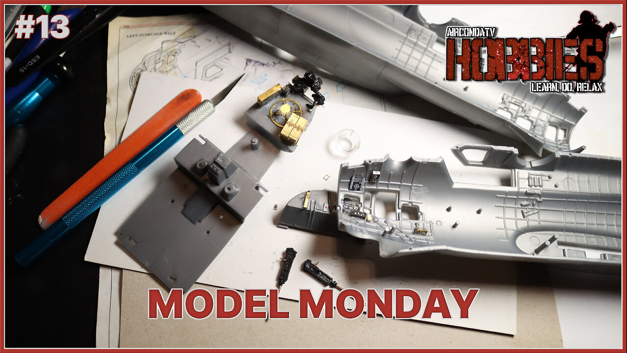Model Mondays - Fuselage Build of the 1/48 Scale B-17G Flying Fortress