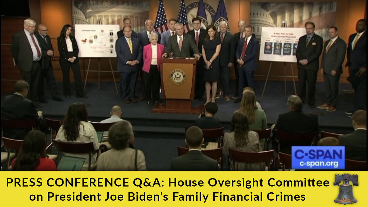 PRESS CONFERENCE Q&A: House Oversight Committee on President Joe Biden ...