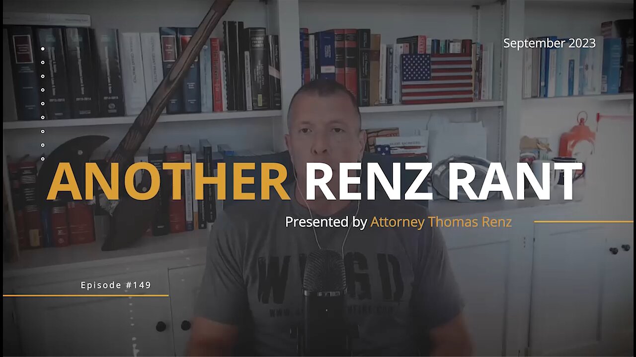 Tom Renz | Some Philosophy on the Freedom Fight