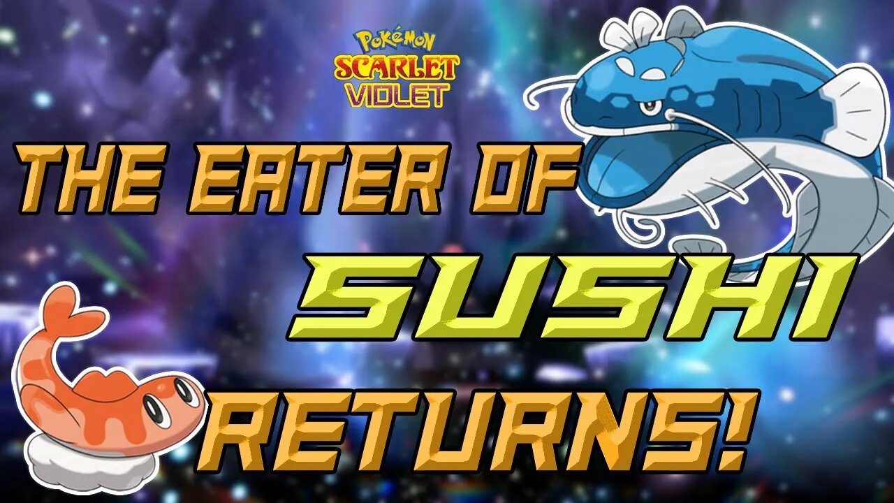 The Eater of SUSHI Dondozo has returned to Pokemon Scarlet and Violet ...