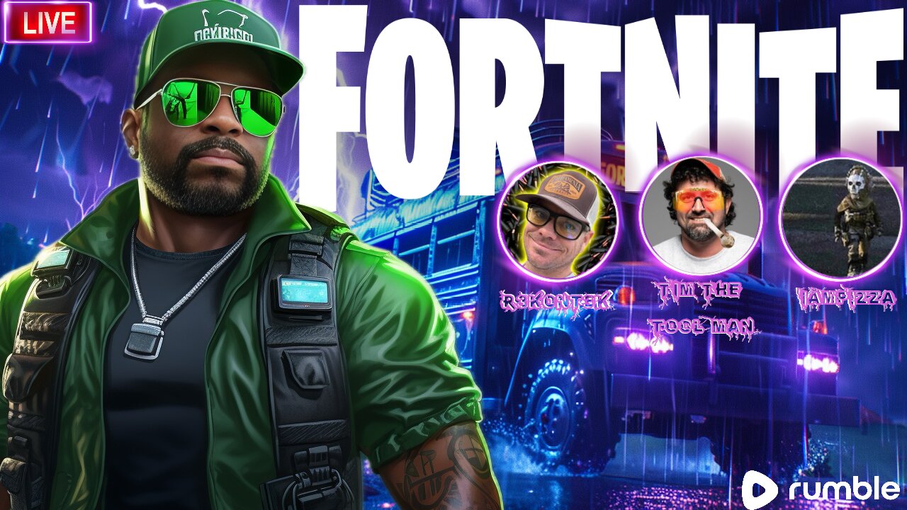 🔴 FORTNITE (18 & Over) - FRAG OUT FRIDAY w/ @ToolManTimLWC, @R3K0NT3K ...