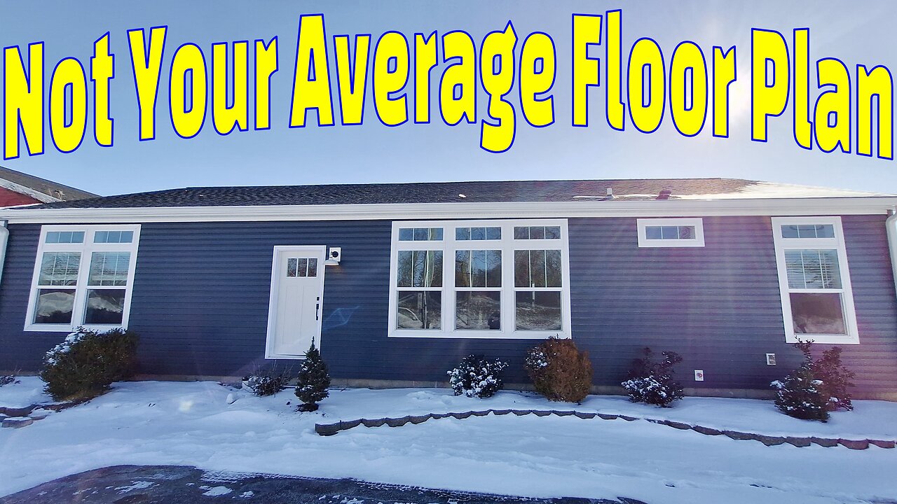 Non open floor plan in this ALL NEW series of homes. Prefab!