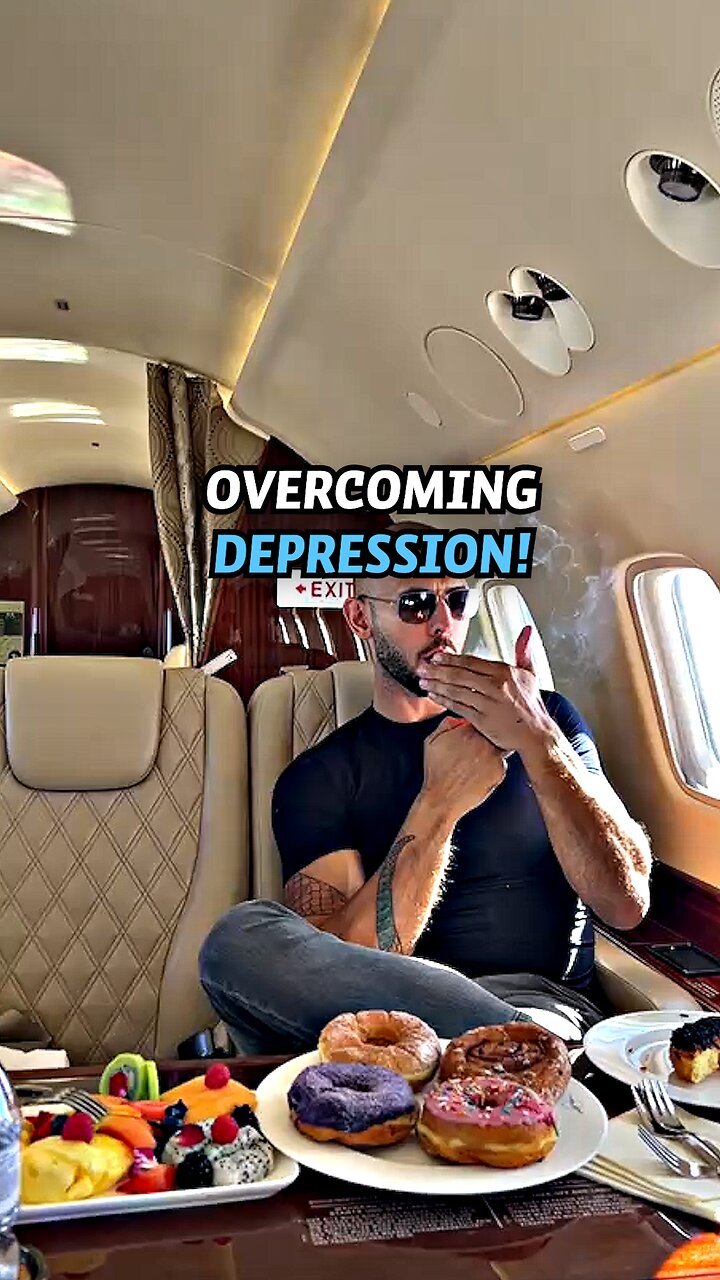 Overcome Depression By Using Andrew Tate Method!