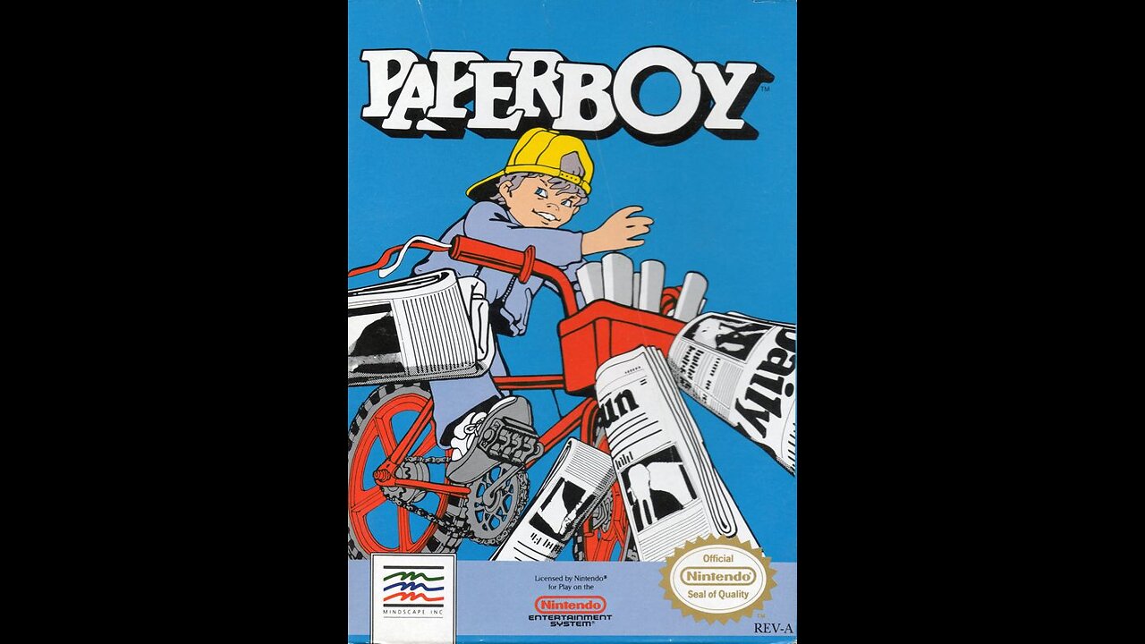 Paperboy (1984, PC, Nintendo, Sega Genesis, MS-DOS, Game Boy, Game Gear ...