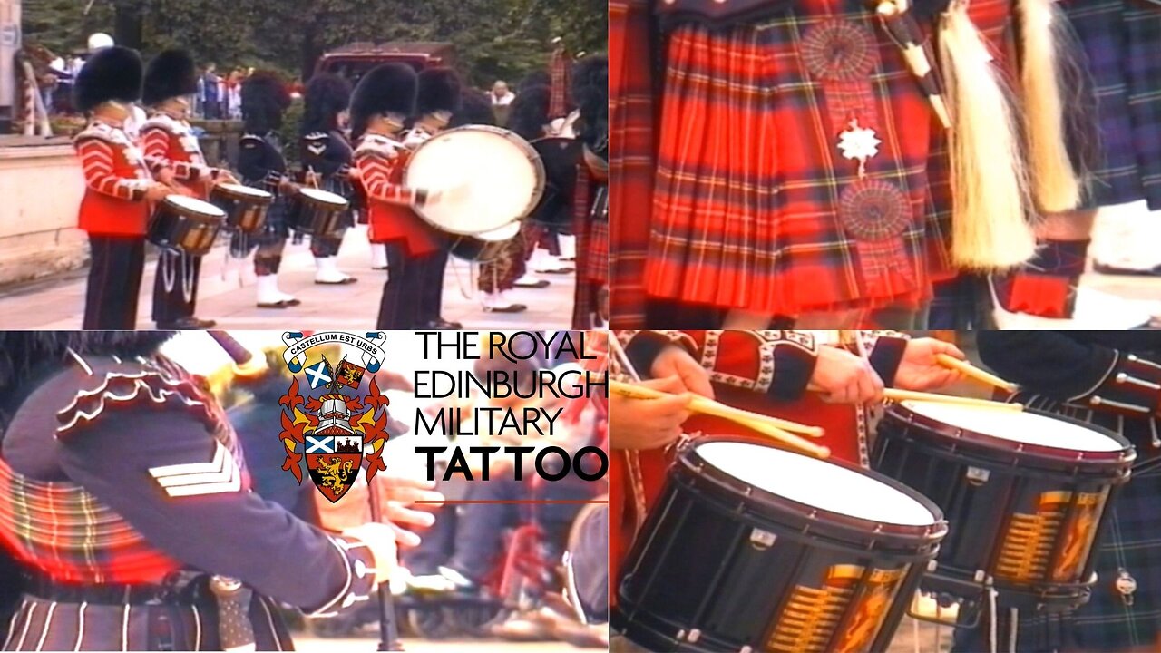 The Mini Edinburgh Military Tattoo – The Massed Pipes and Drums - Princes Street Gardens