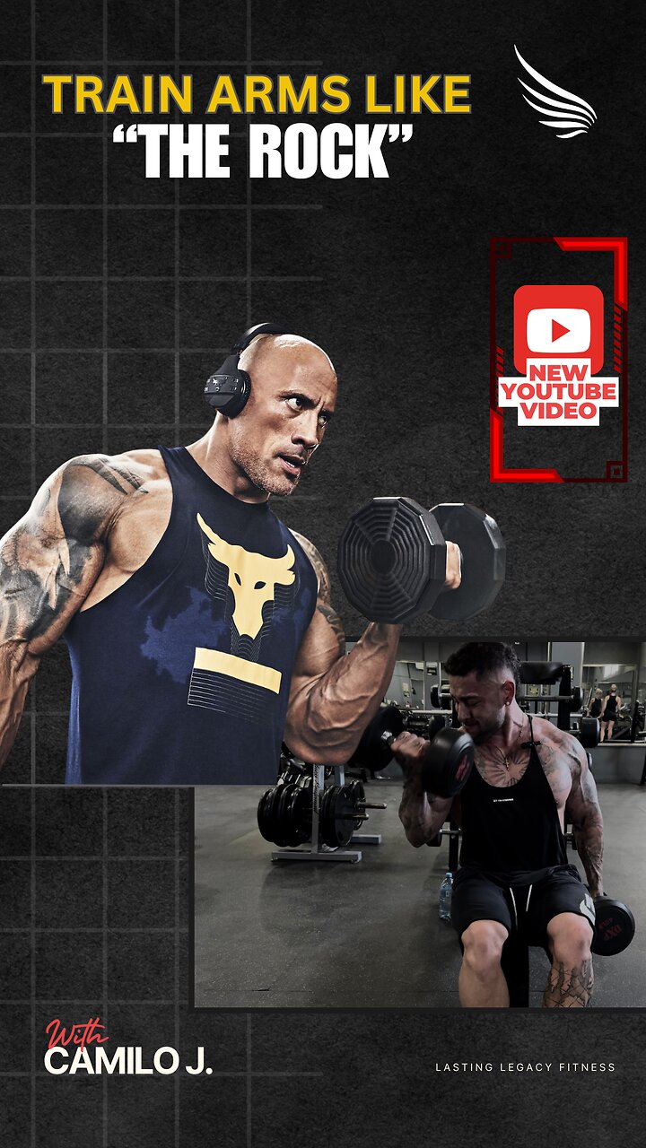 Ready to try "The Rocks" Arm killer workout routine?