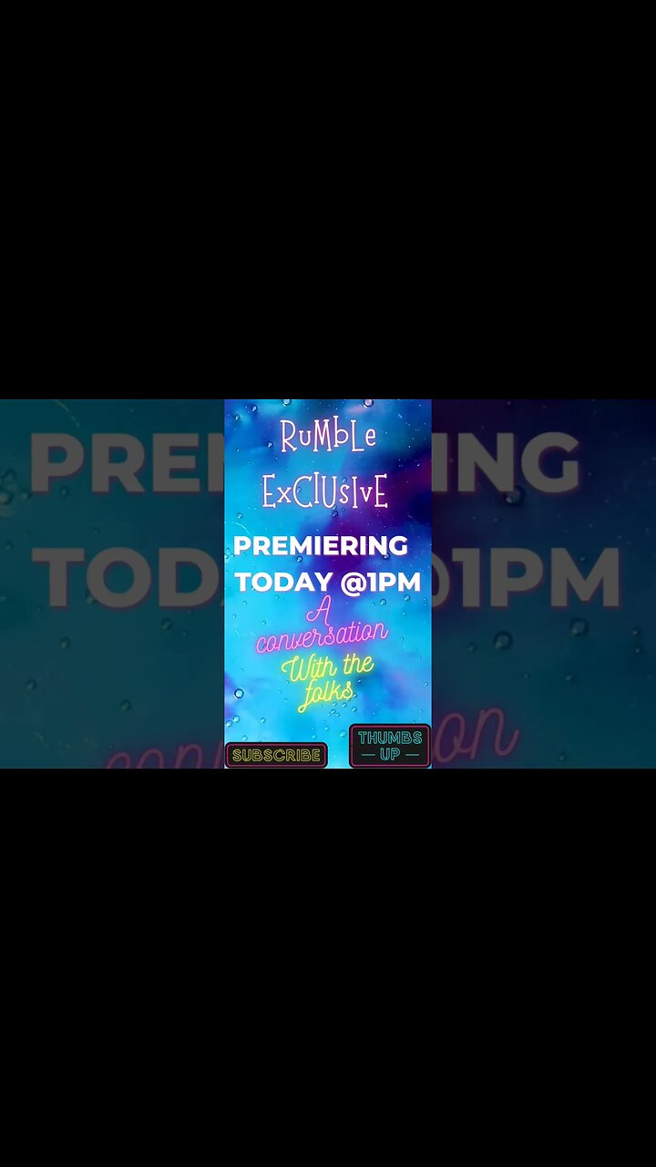 Rumble Exclusive Today!