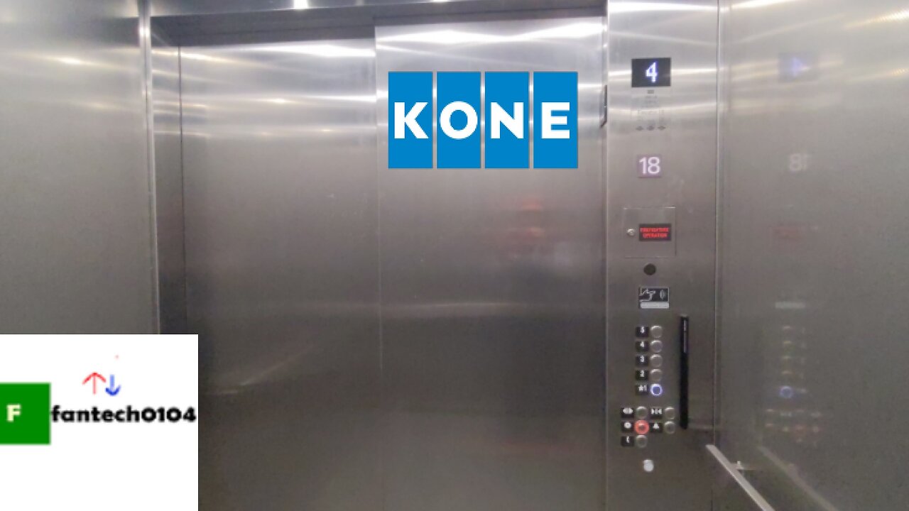 Kone Ecodisc Elevators @ Albany International Airport South Parking ...