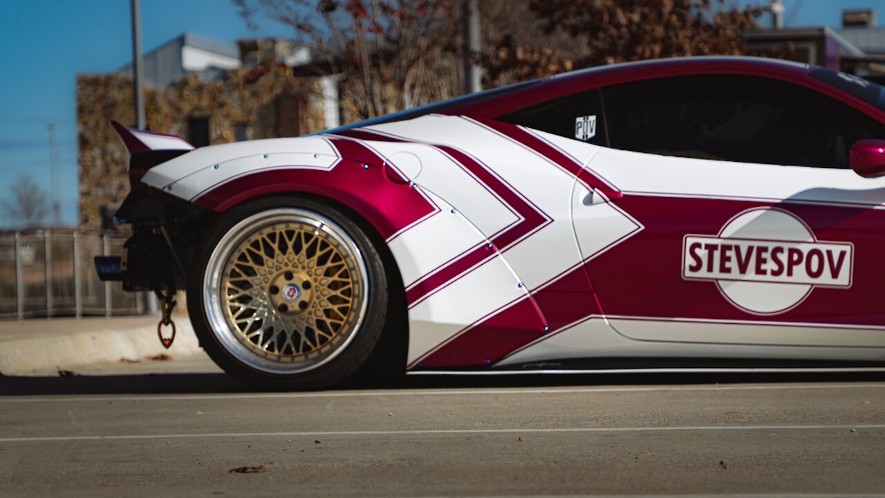 Widebody Ferrari no rear bumper Cars and Cantina TX