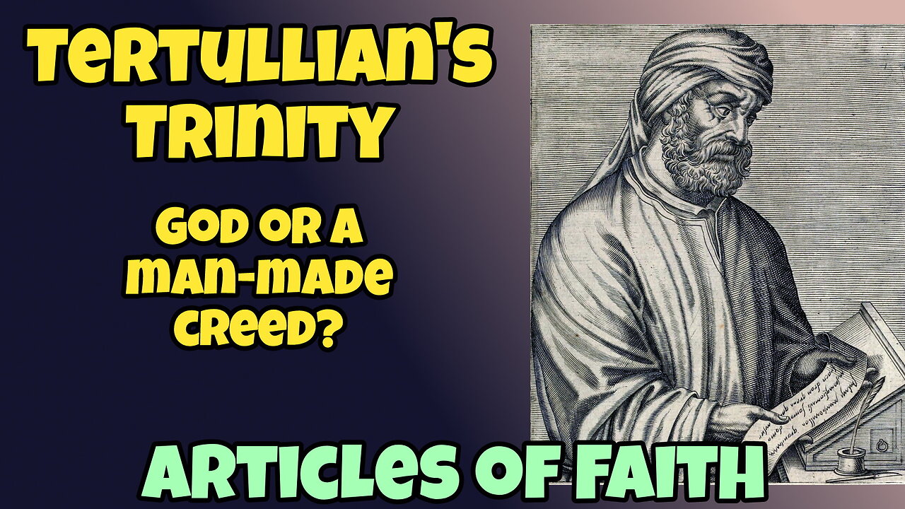 Tertullians Trinity | God Given or Man Made? | What Are The Origins of ...