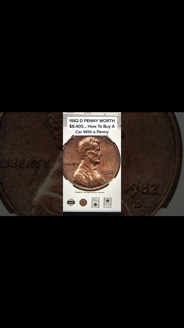 1982-D Penny Worth THOUSANDS ($8,400) - Transitional Coin To Look For
