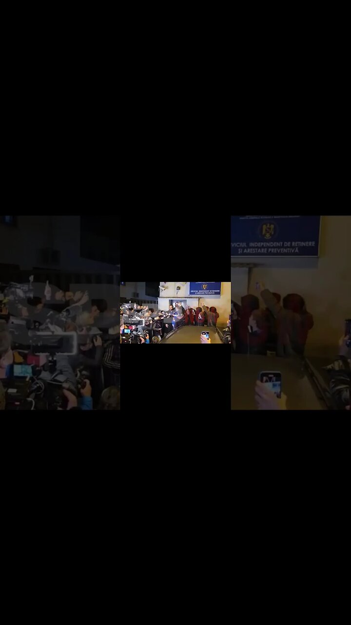 Live footage of Andrew Tate and Tristan Tate being released from jail ...