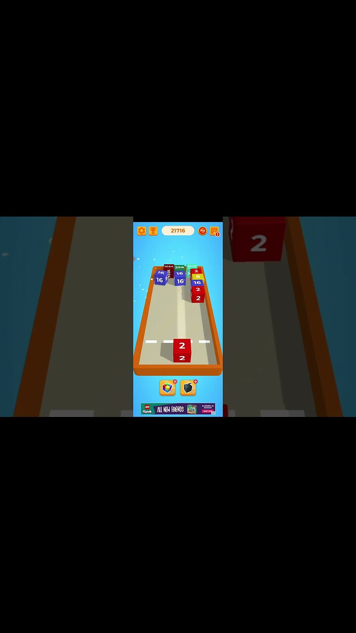 Chain Cube 3D Merge - Level 12