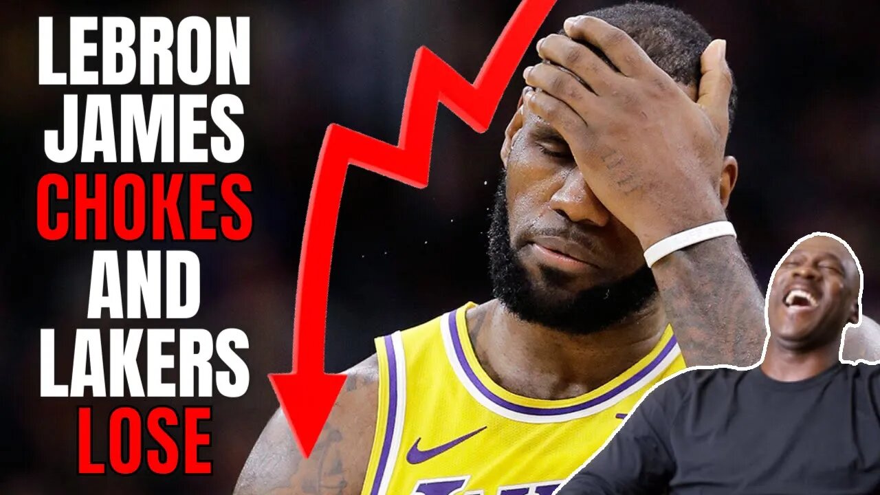 LeBron James CHOKES, Pulls A Ben Simmons As Lakers LOSE To Rockets ...