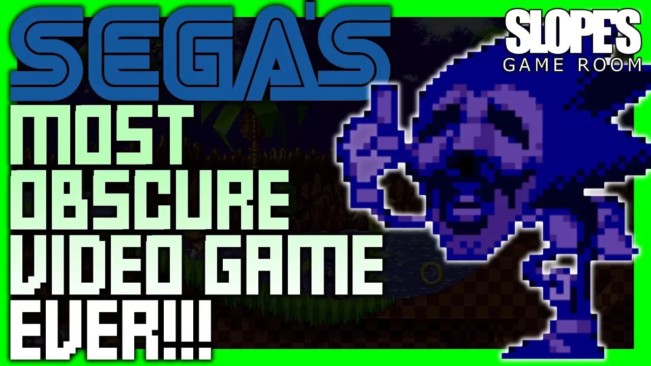 Sega's Most Obscure Video Game Ever!!! | Dan Ibbertson