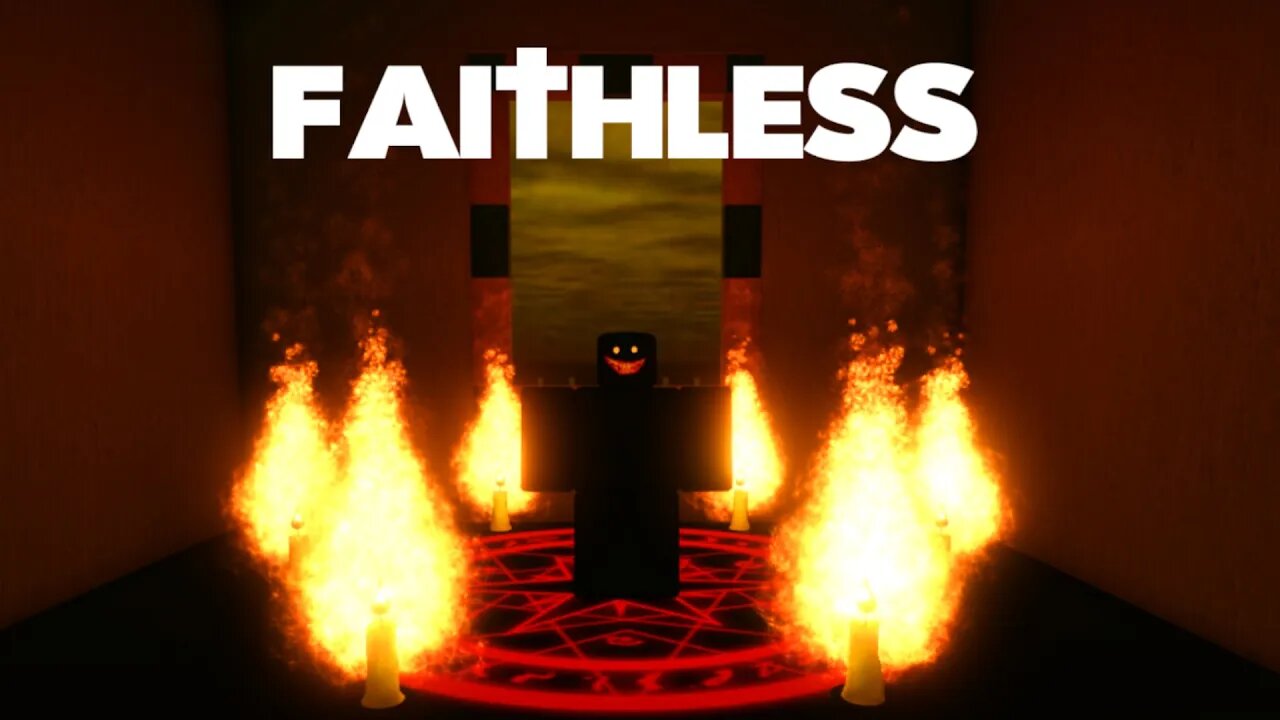 EVIL HORROR GAME | Roblox FAITHLESS Full Walkthrough (WARNING SCARY)
