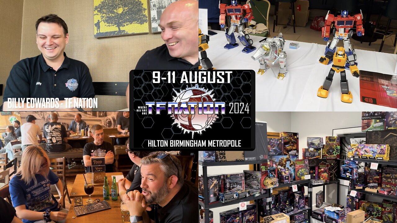 TF Nation: Europe’s LARGEST Transformers Fan Convention. Interview With ...
