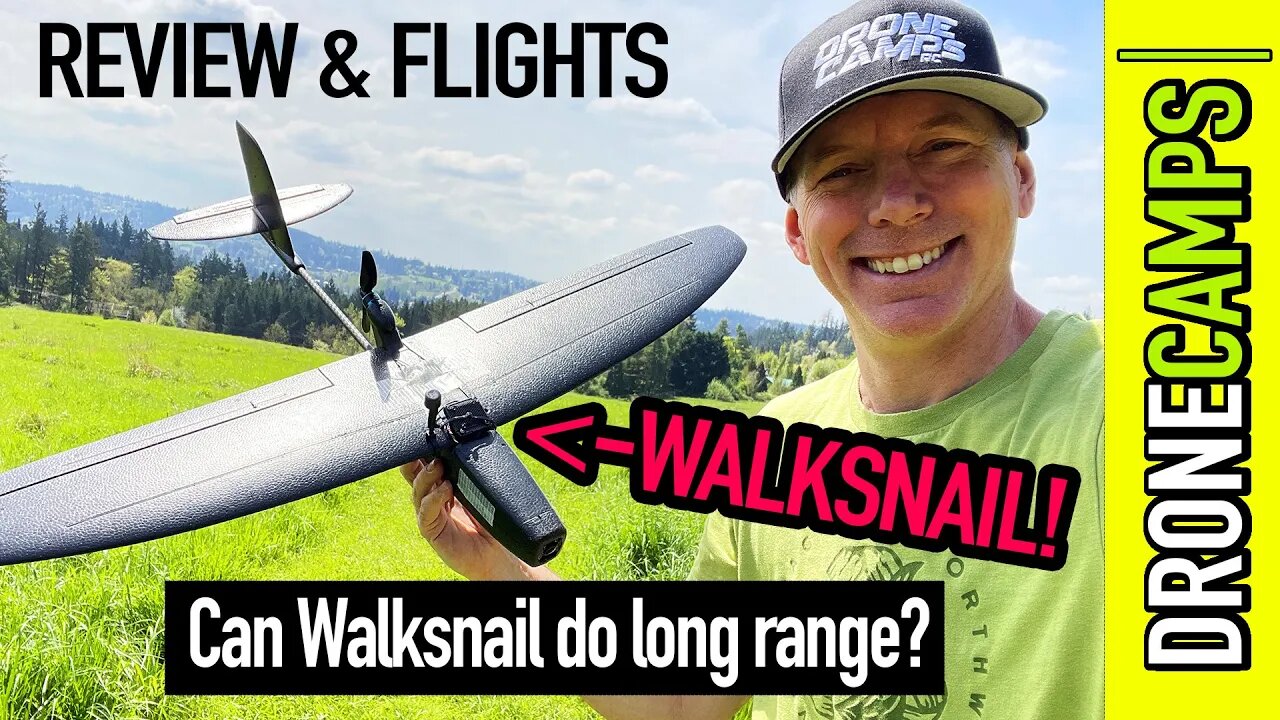 Long Range Fpv Plane with Walksnail Avatar Fpv System