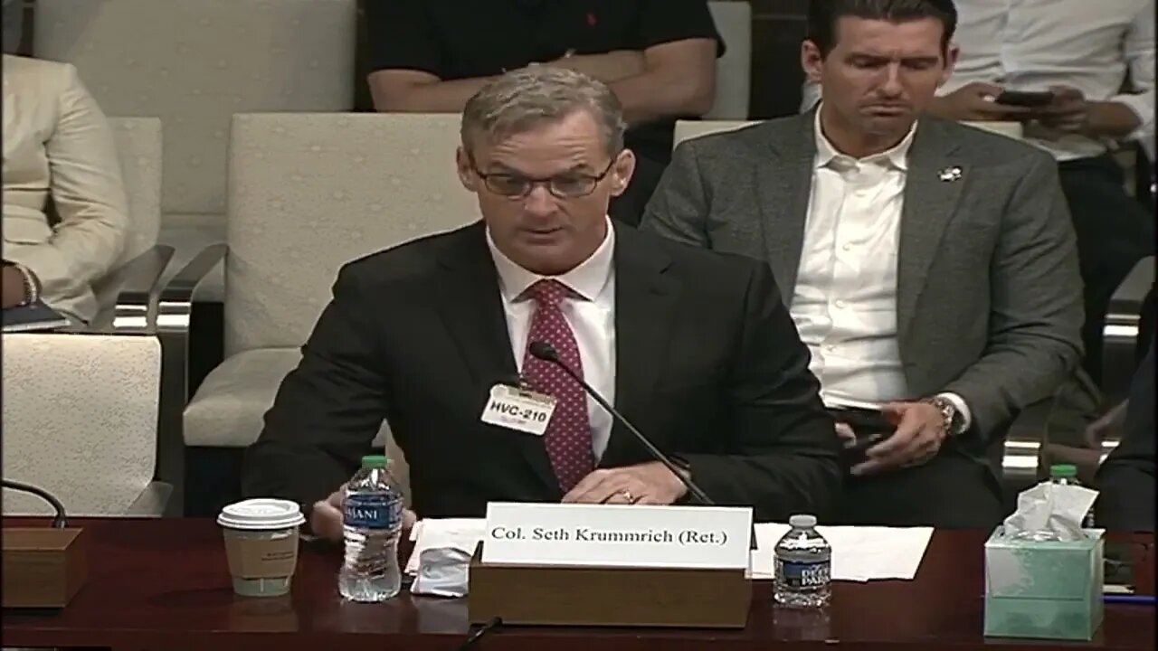 Col. Seth Krummrich (Ret.): Biden Admin "Majority Stakeholder" Over ...