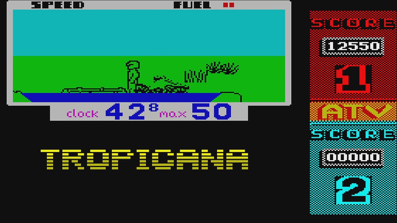 ATV Simulator All-Terrain Vehicle ZX Spectrum Video Games Retro Gaming ...