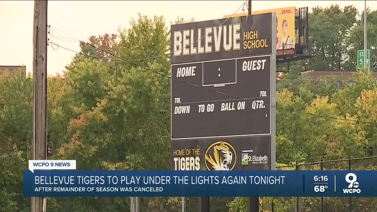 Bellevue HS football team holds flag football game after season gets ...
