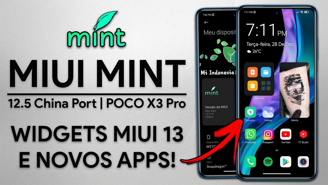 MIUI MintBSGT v12.5 Chinese Port para POCO X3 PRO! | Android 11 | POCO ...