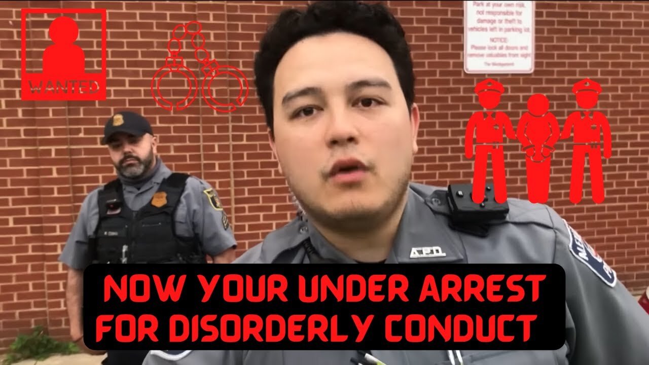 New Frauditor Arrested For Sitting On A Police Car