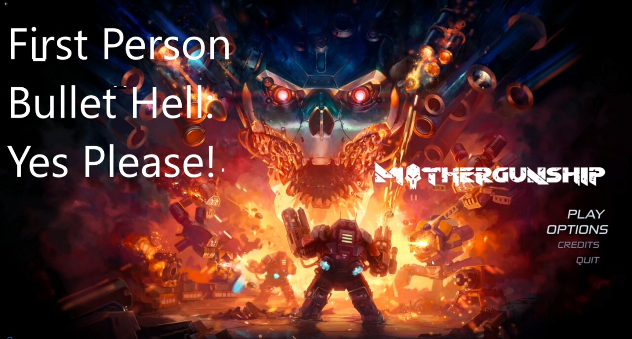 First Person bullet hell? Yes please!