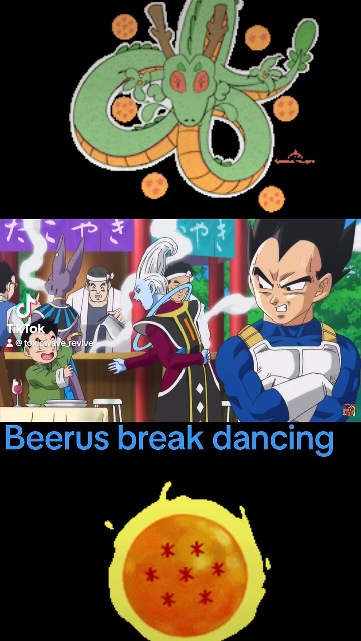 Beerus break dancing