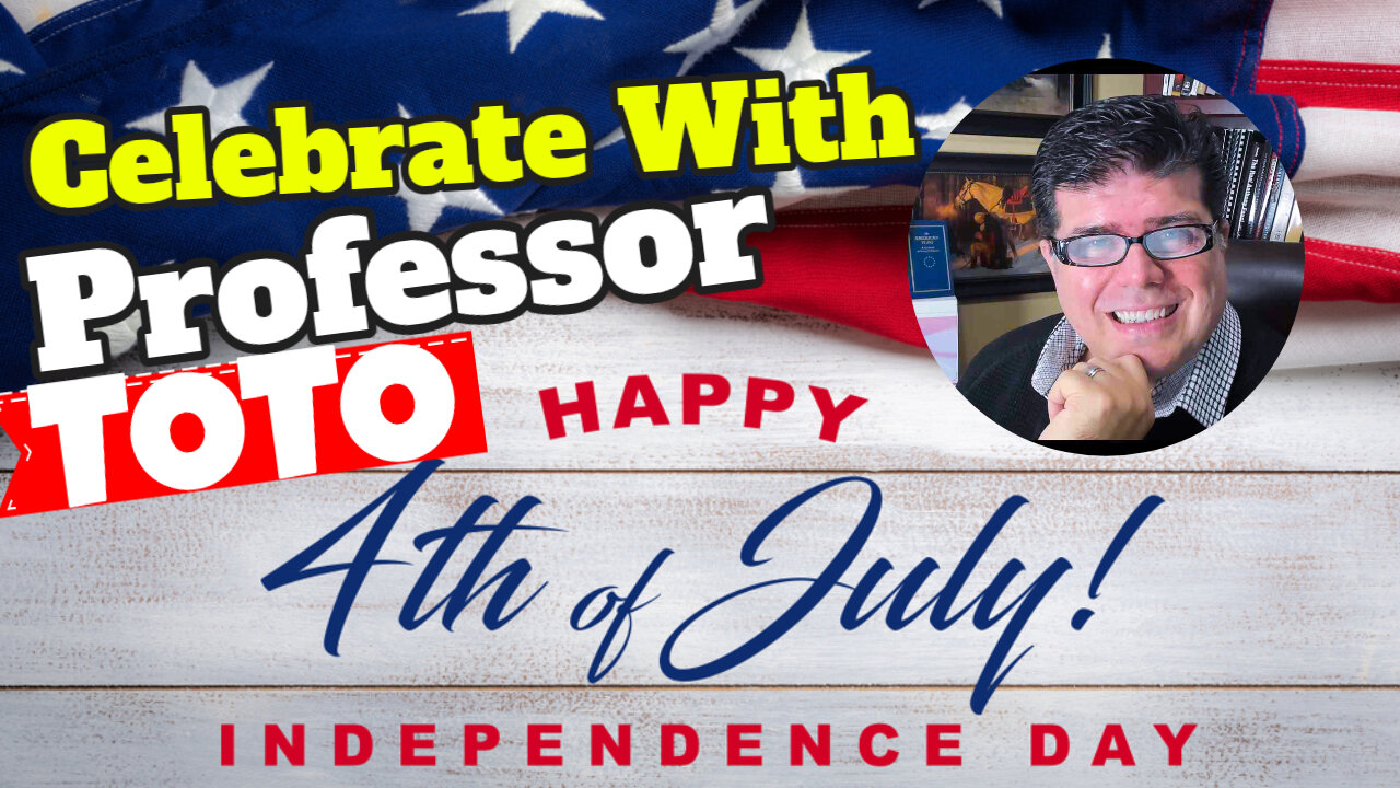 Celebrate AMERICAN PRIDE month with PROFESSOR TOTO - July 4th --- LIVE ...