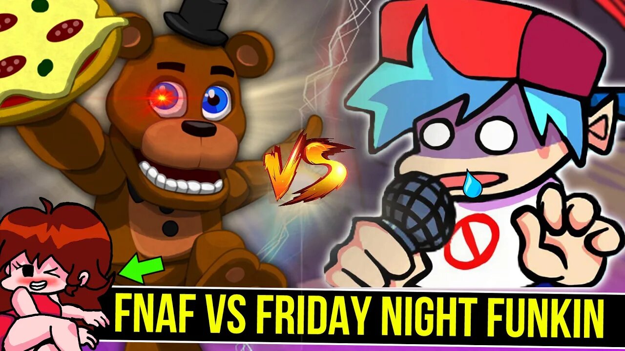 FNAF VS Friday Night Funkin QUAL é o MELHOR ?! vs Freddy - Rk Play