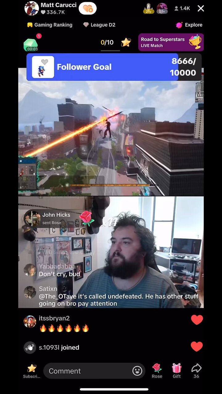 Cool streamer has a great reaction to blowing up, mom is called