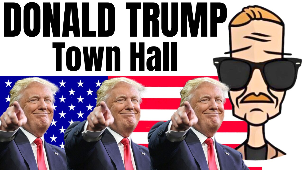 🟢 Trump Town Hall | END of the WORLD Watch Along | LIVE STREAM | 2024 ...