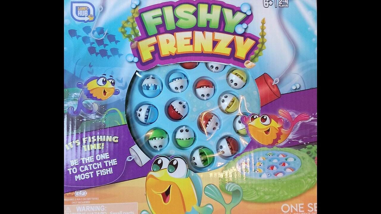 Fishy Frenzy Board Game (2021, Games Hub /RMS International) -- What's ...
