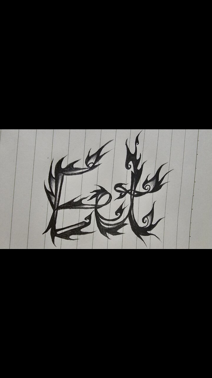 Freestyle word art 🎨 Eat