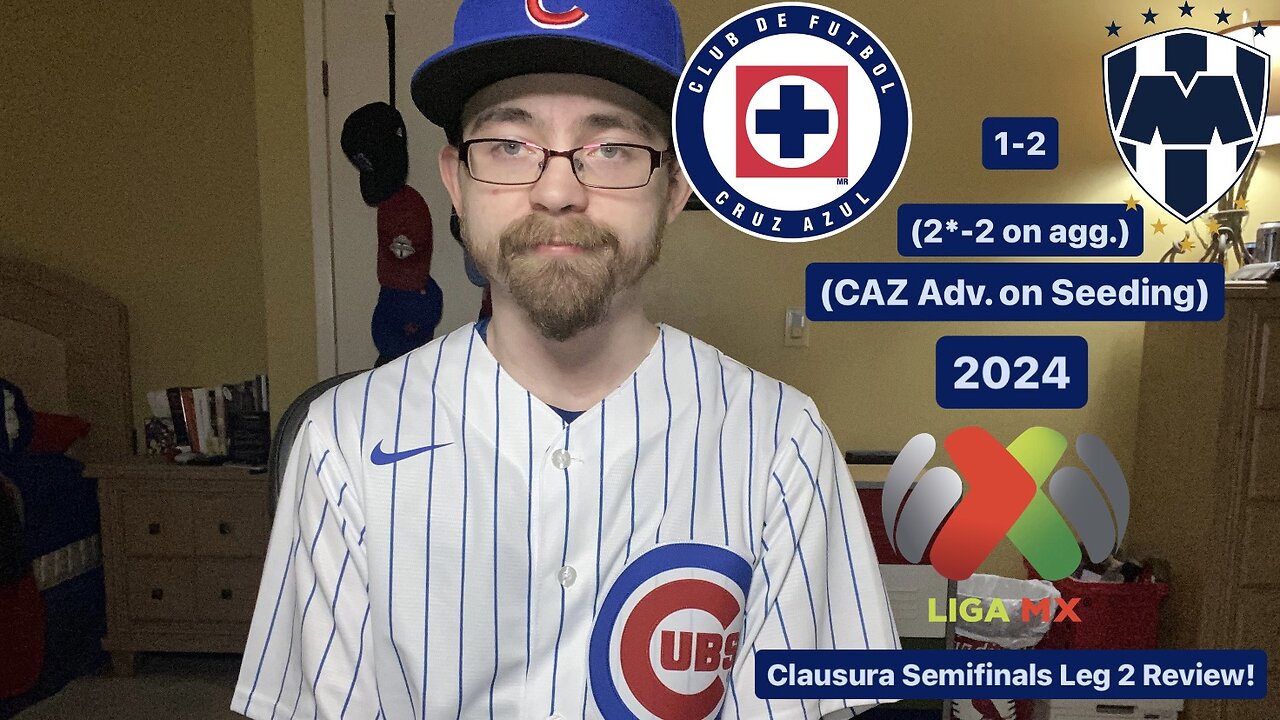 RSR6: CF Cruz Azul 1-2 CF Monterrey 2024 Liga MX Clausura Semifinals ...