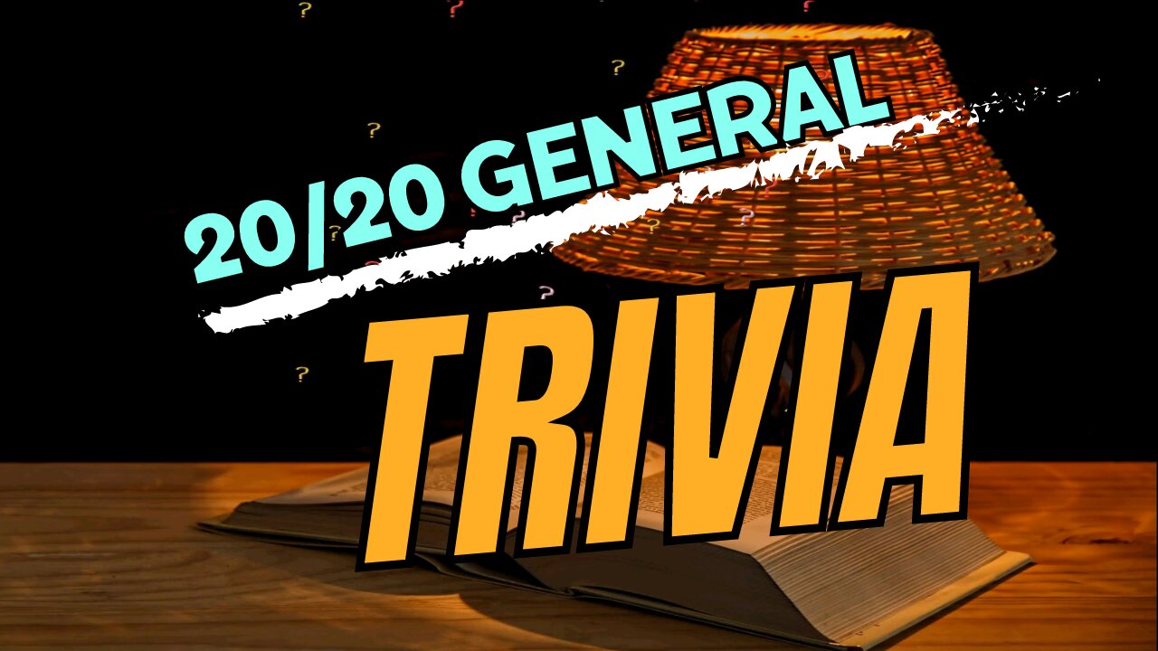 Can You Answer These 20 General Trivia Questions? Take the 20 Second ...