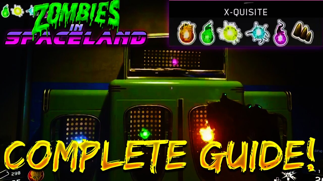 "ZOMBIES IN SPACELAND" X-QUISITE CORE COMPLETE GUIDE! - Infinite ...