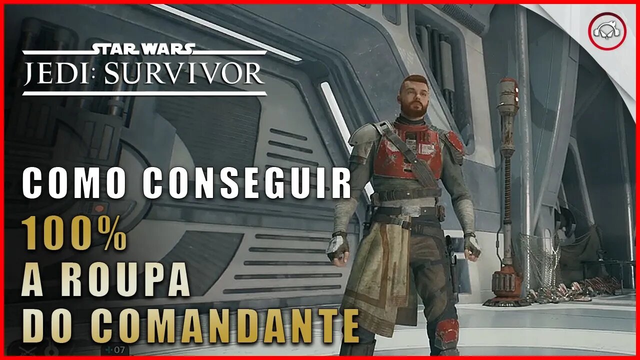 Star Wars Jedi Survivor, Como conseguir 100% a roupa do Comandante ...