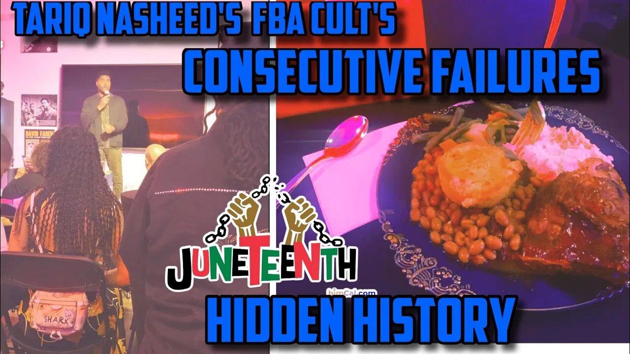 FBA's ignore Tariq Nasheed's Hidden History Museum Juneteenth Party ...