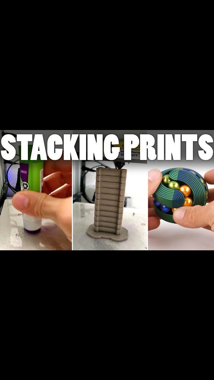 Stacking 3D Prints