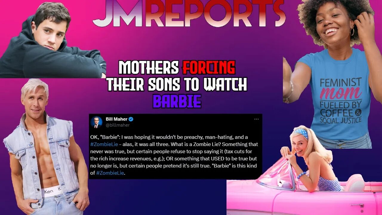 Psycho sexist mom FORCES her son to watch Barbie TOXIC femininity at play