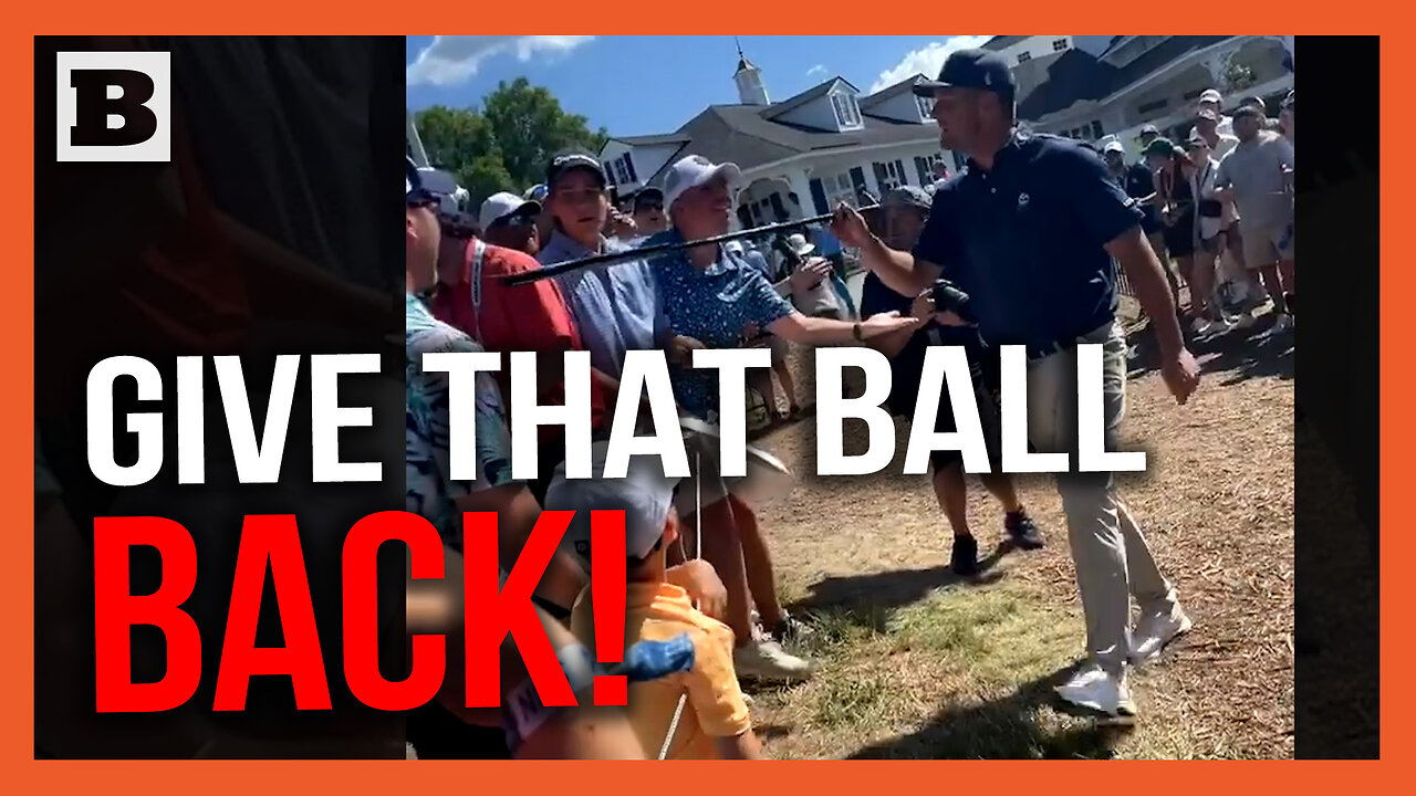 Justice on the Links! Bryson DeChambeau Yells at Man Who Ran Off with ...