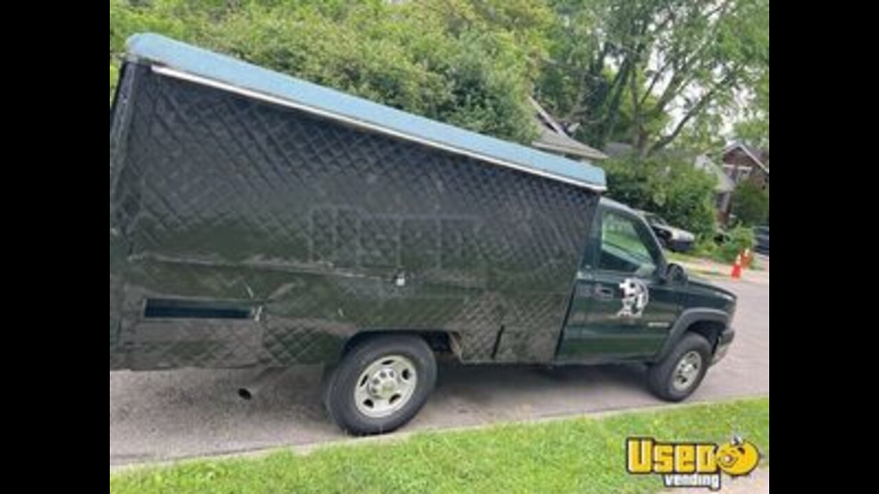 2003 Chevy Silverado 2500 Lunch Serving Food Truck | Canteen-Style ...