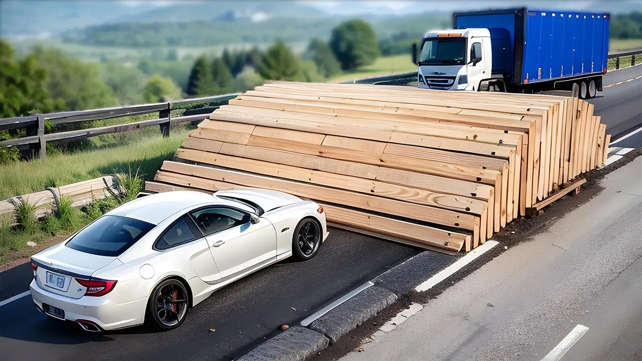 Oversized Speed Bumps on the Road ️ BeamNG Drive