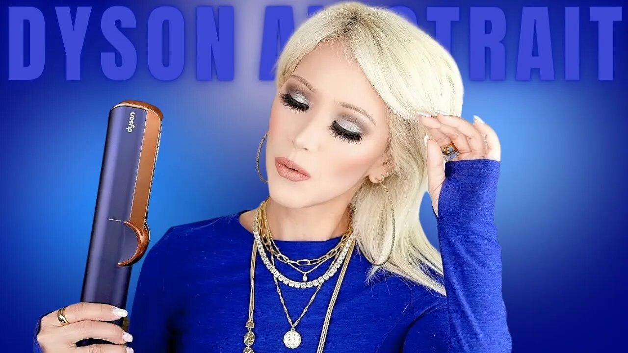 Dyson Airstrait Hair Straightener Review & Tutorial | NEW STYLER | BEST ...